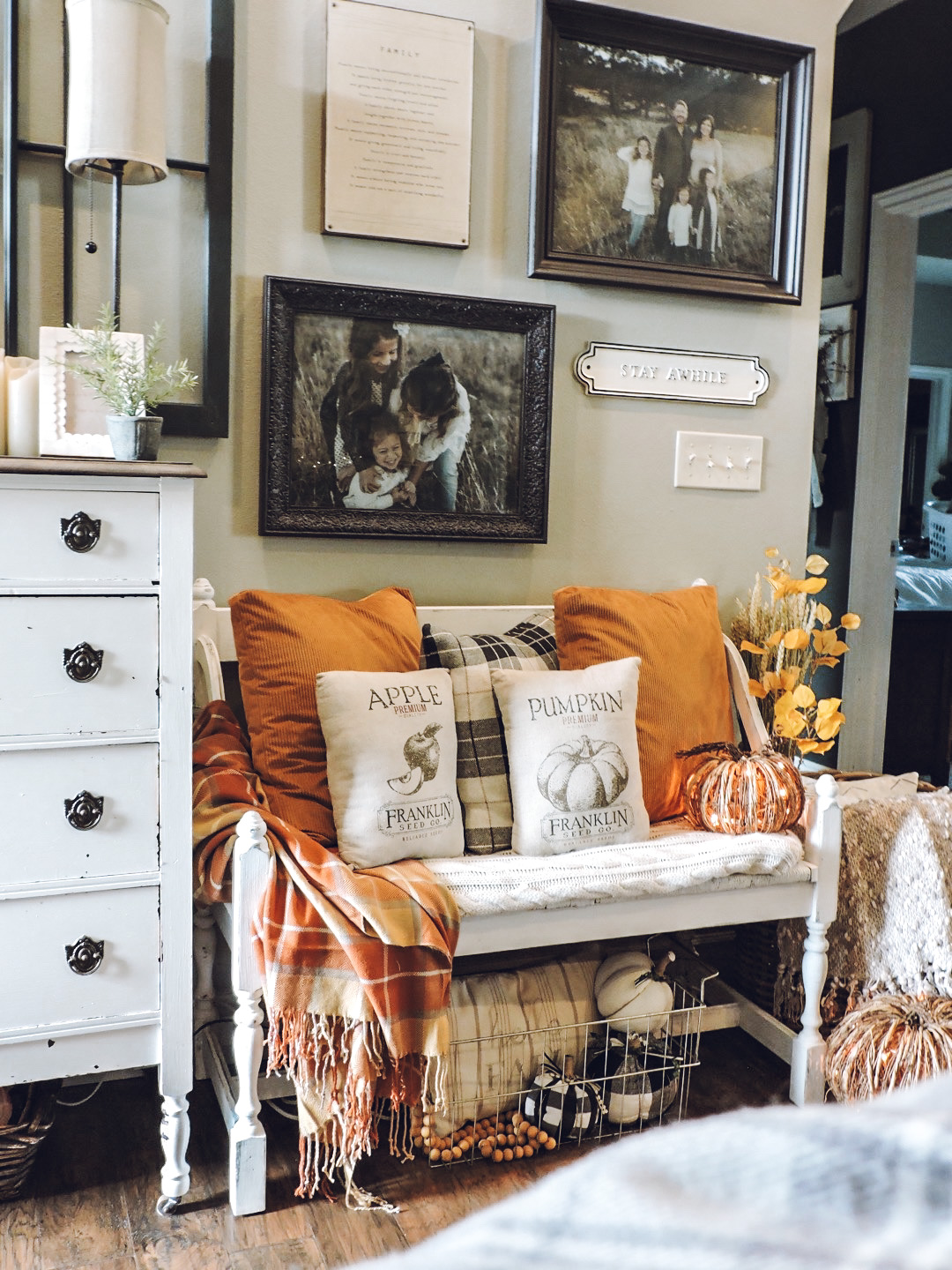 Creating A Cozy Fall Home - Berry Berry Quite Contrary