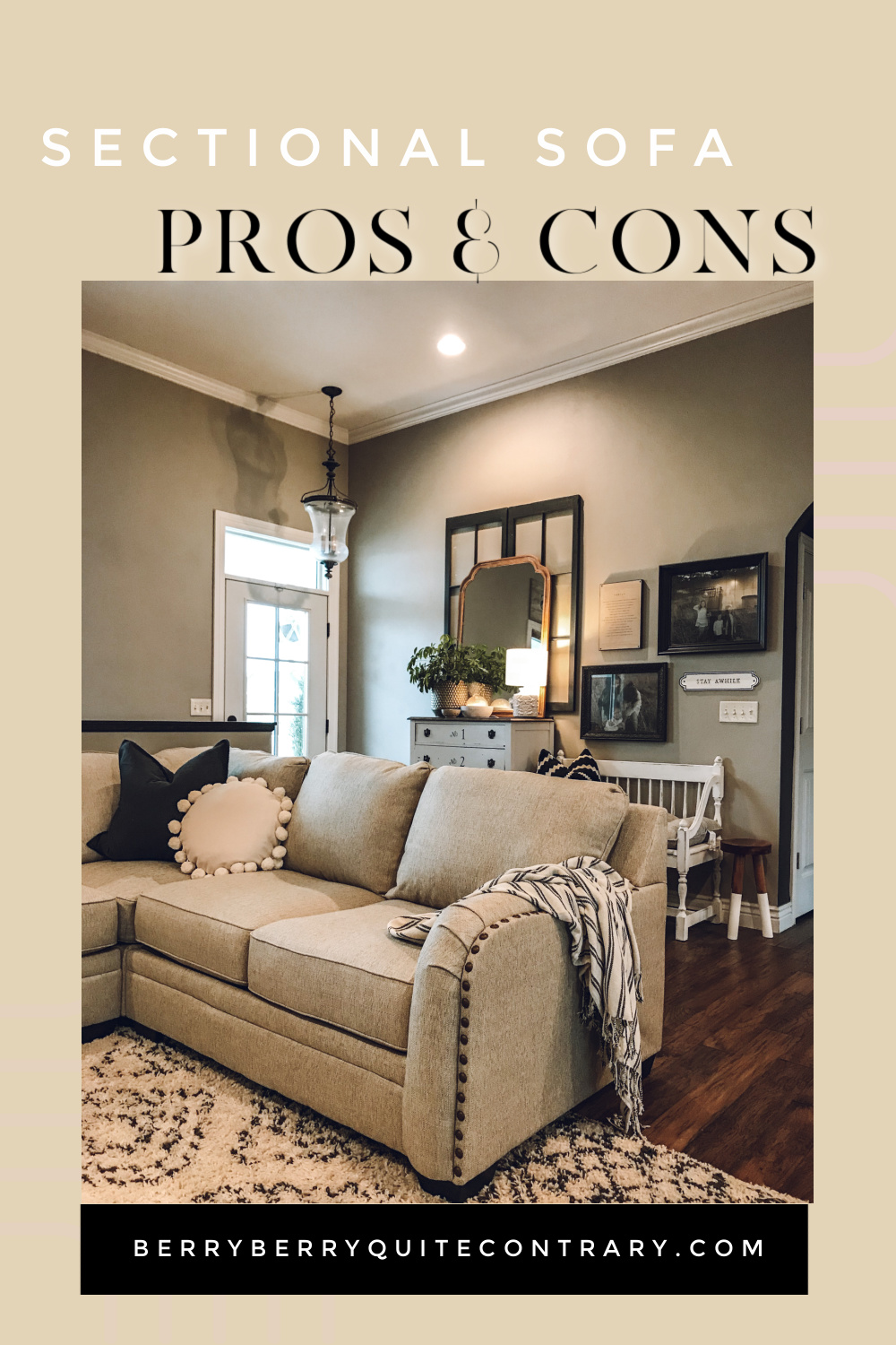 Sectional Sofa Pros & Cons - Berry Berry Quite Contrary