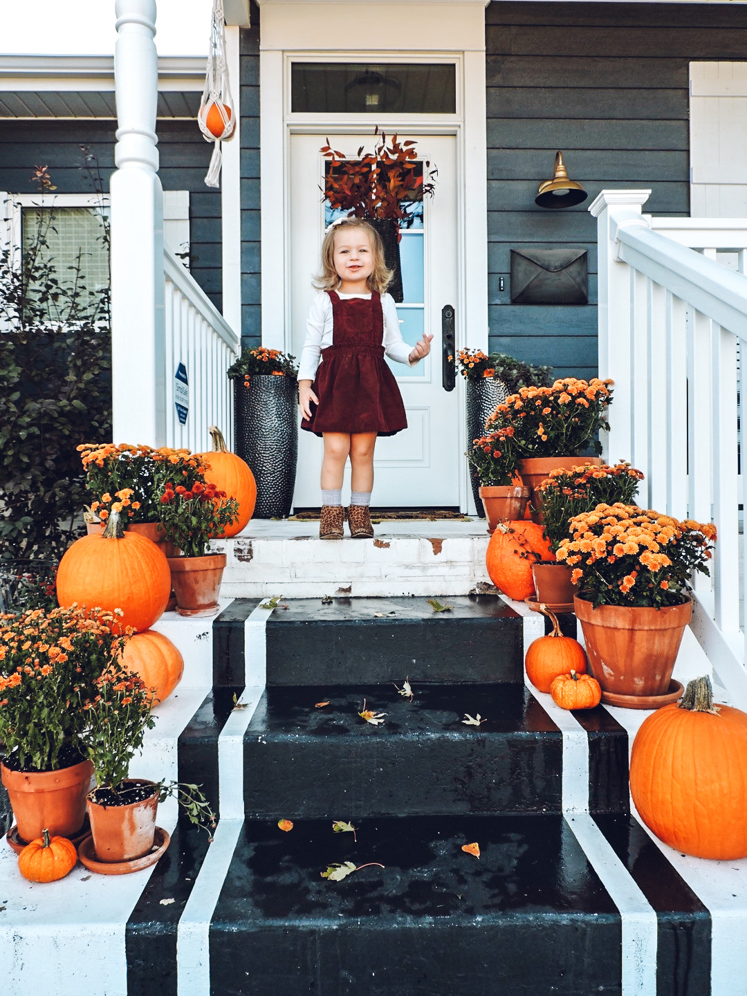 Fall Porch Tour & Meet the Newest Member of Our Family - Berry Berry ...