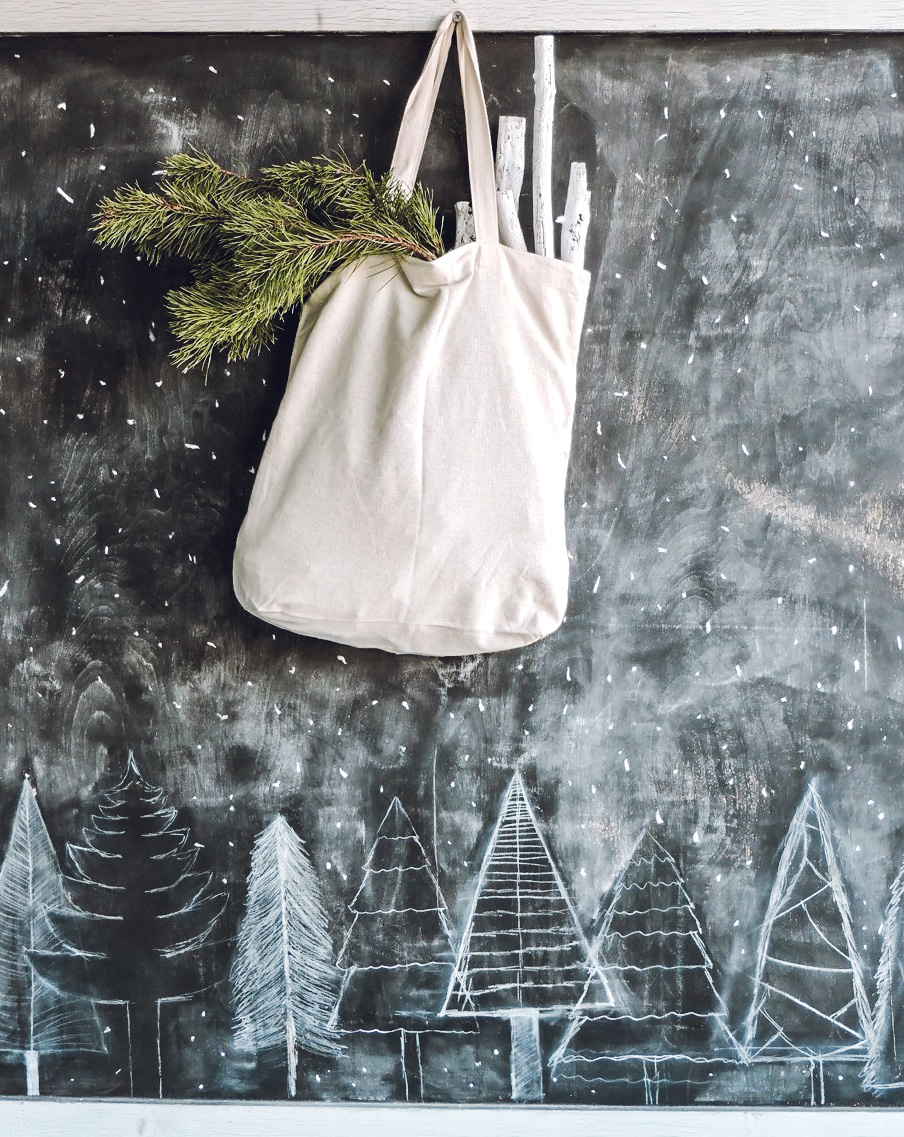 DIY Faux Birch Logs For Christmas - Berry Berry Quite Contrary