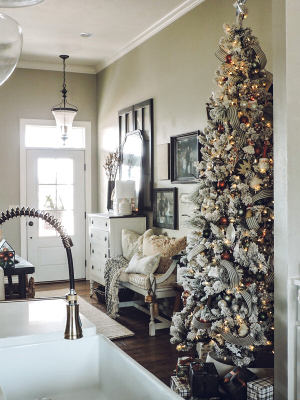 Copper & Green Christmas Tree - Berry Berry Quite Contrary