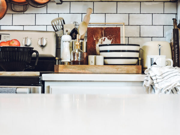 Decorating Kitchen Countertops with Everyday Items - Berry Berry Quite ...