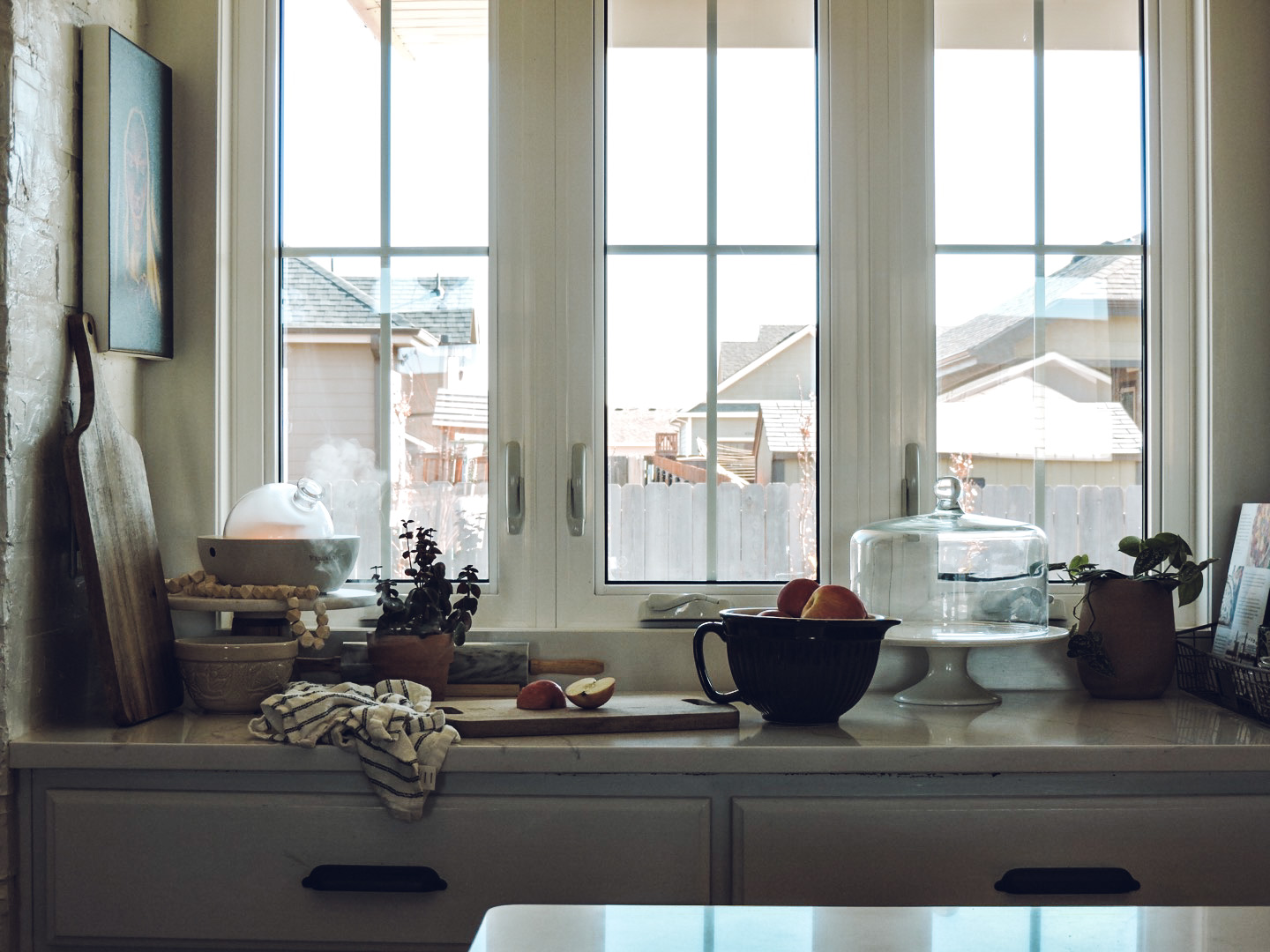 Decorating Kitchen Countertops with Everyday Items - Berry Berry Quite ...