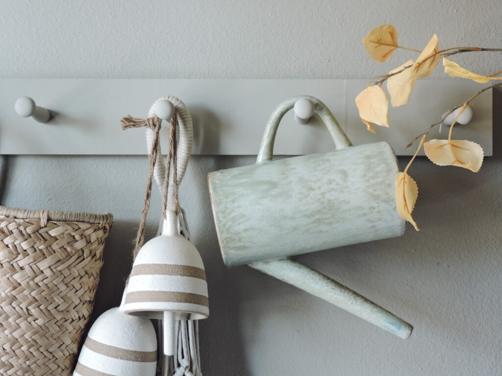 Small Entryway Peg Rail & New Moravian Star Light - Berry Berry Quite ...