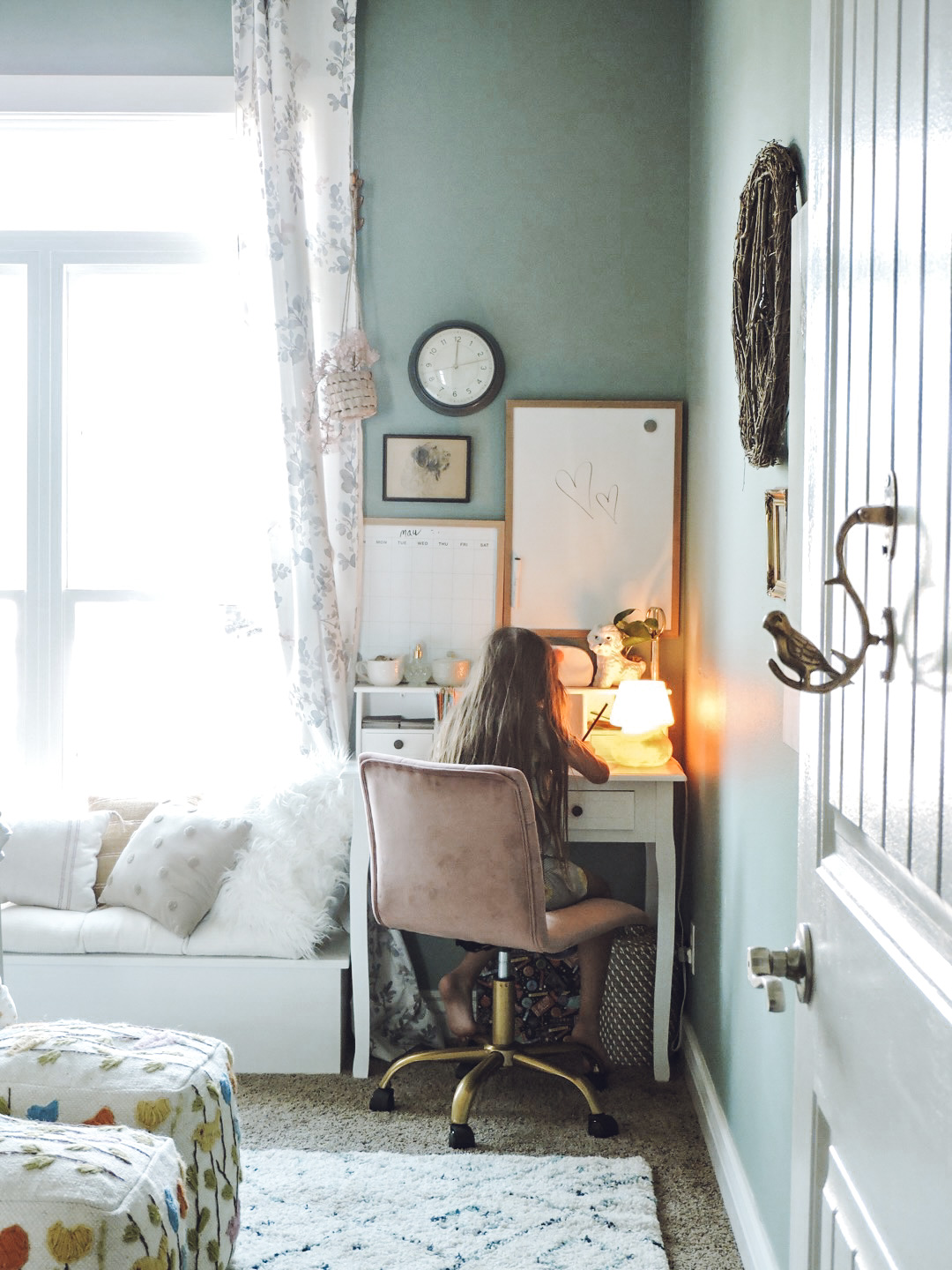 Brielle’s Bedroom Makeover – Nature/Animal Inspired Girl’s Room - Berry ...