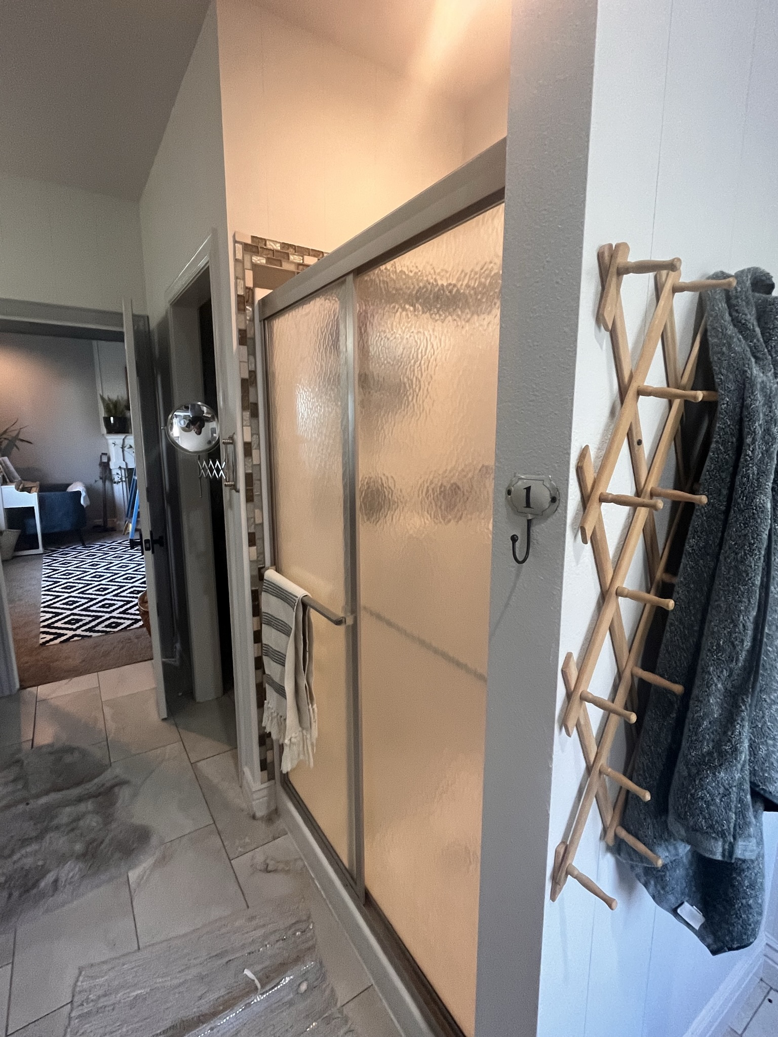 Shower Door Makeover – With NO Spray Paint Used - Berry Berry Quite ...