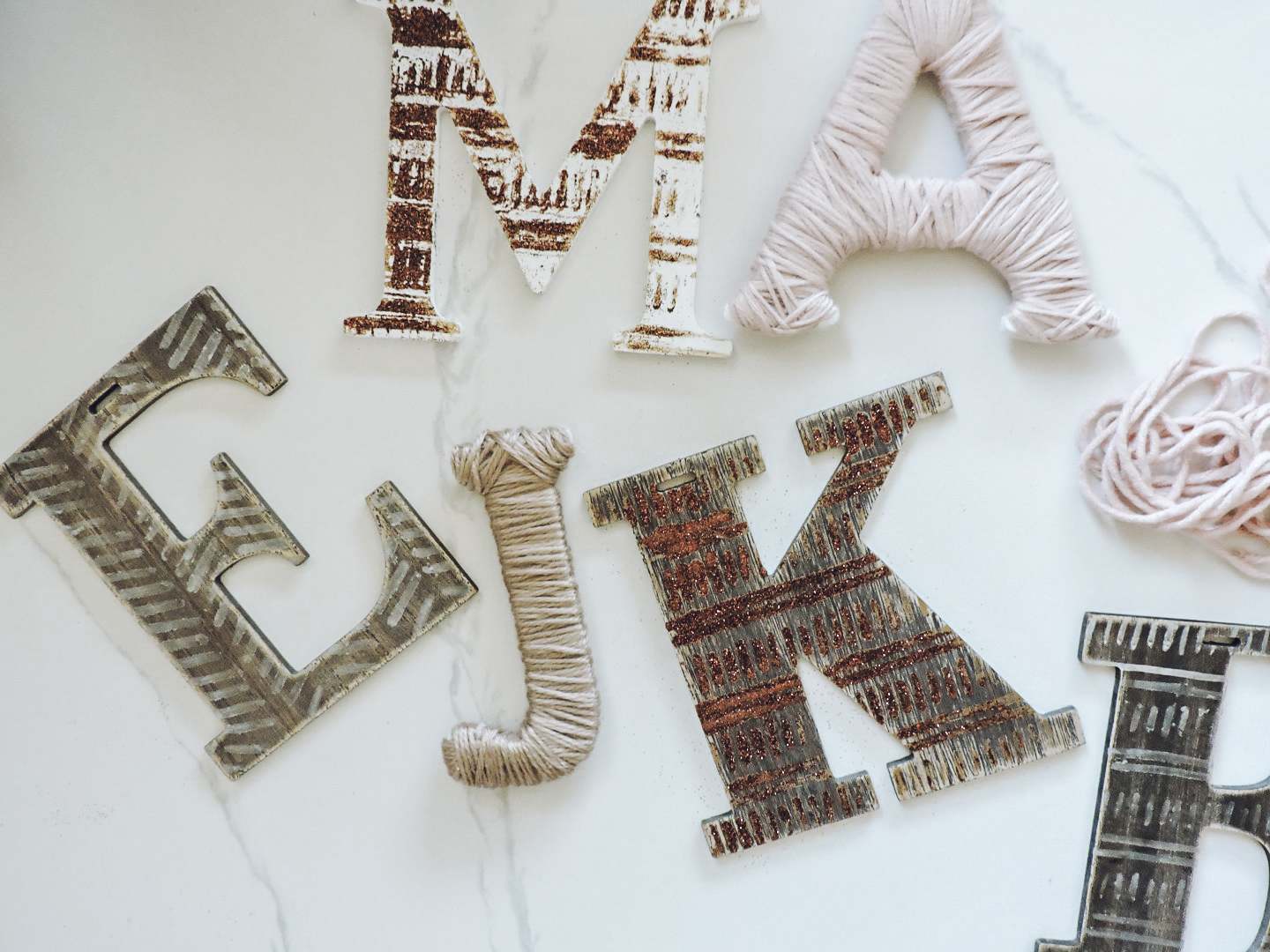 Cute Stocking Tag Idea With Letters - Berry Berry Quite Contrary