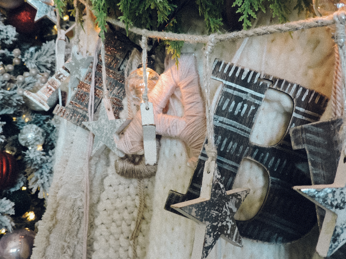 Cute Stocking Tag Idea With Letters - Berry Berry Quite Contrary