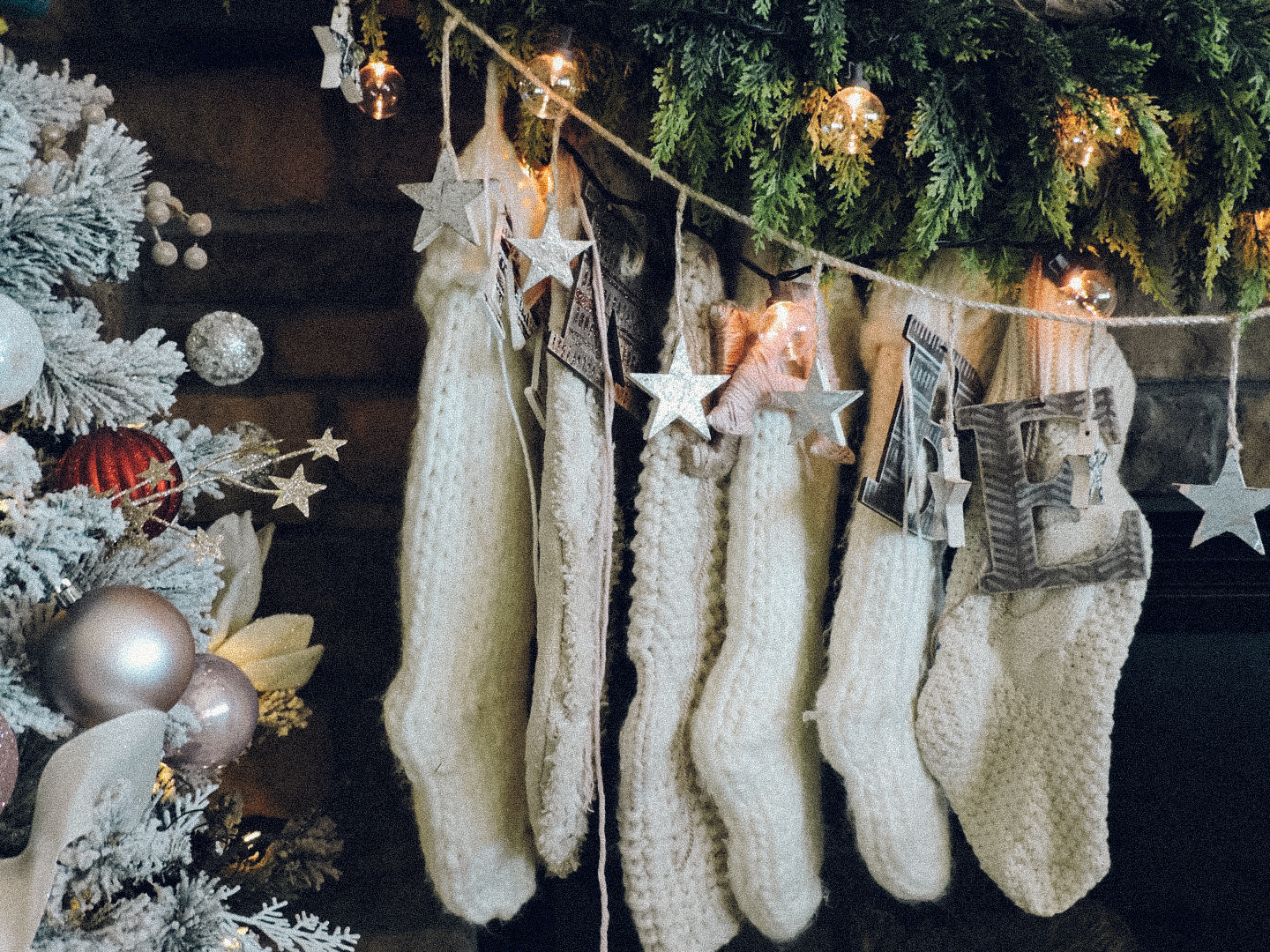 Cute Stocking Tag Idea With Letters - Berry Berry Quite Contrary