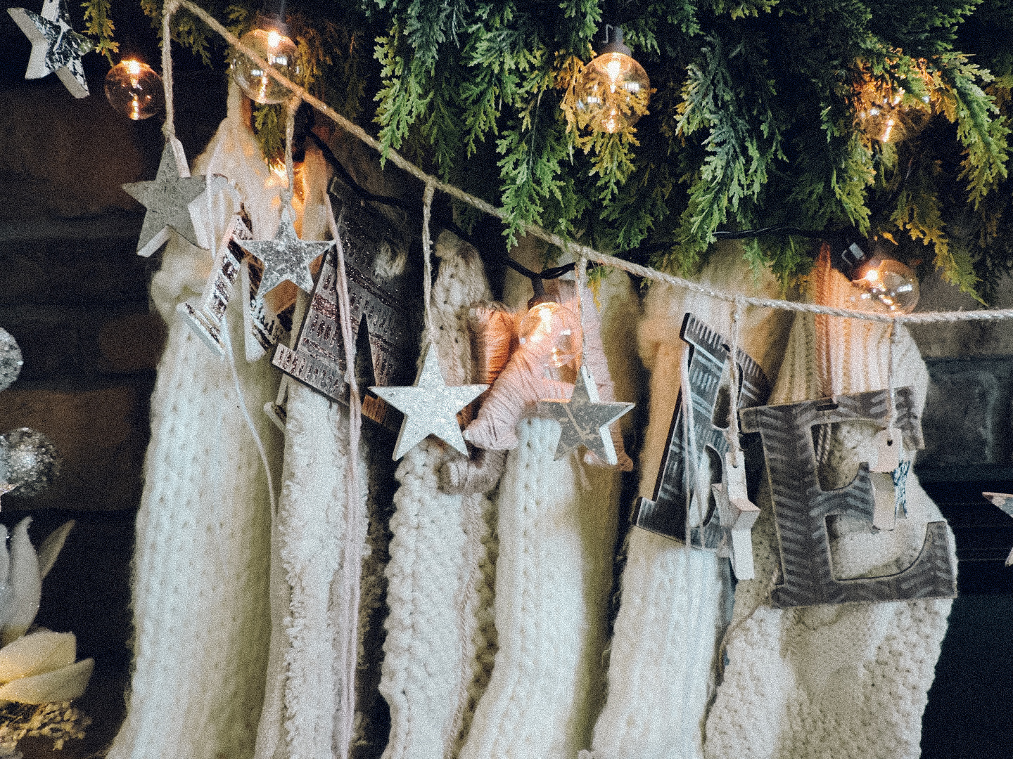 Cute Stocking Tag Idea With Letters - Berry Berry Quite Contrary