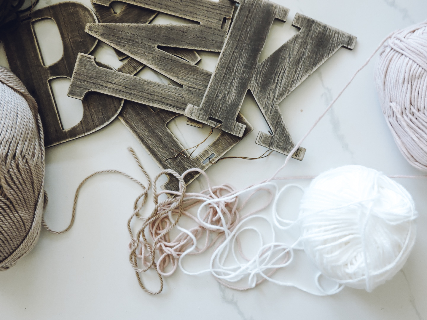 Cute Stocking Tag Idea With Letters - Berry Berry Quite Contrary